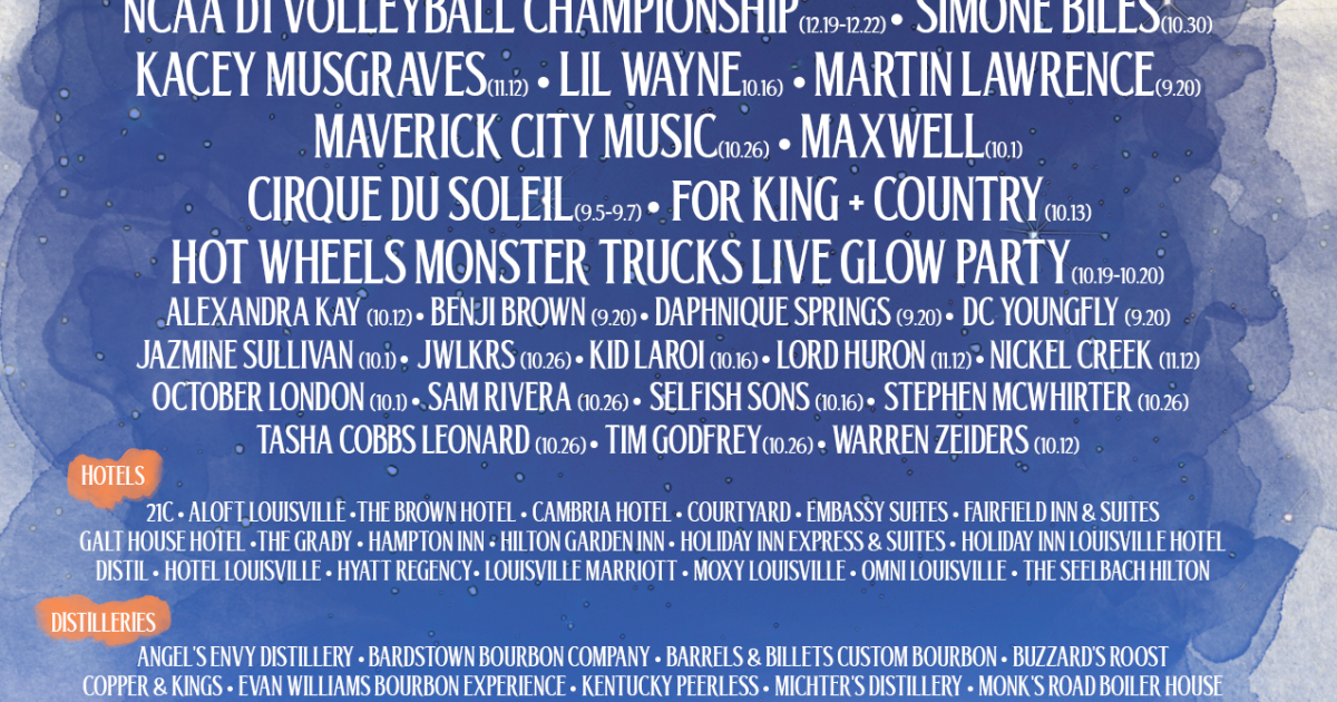 Louisville’s Fall Event Line-Up Is Poppin’ : GoToLouisville.com ...